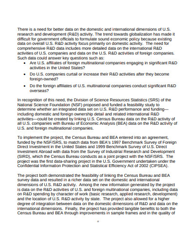 FREE 10+ Research And Development Report Templates in PDF | MS Word
