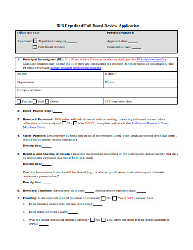 FREE 10+ Research Data Collection Form Templates in MS Word | PDF