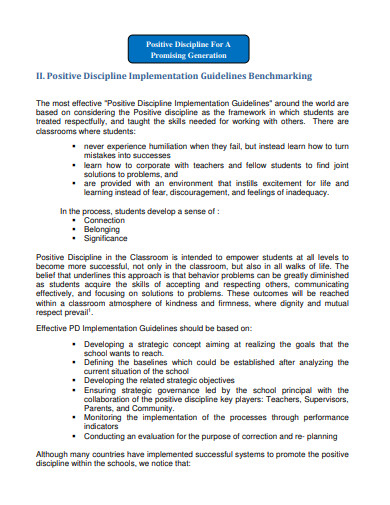 7+ Discipline Action Plan Templates in PDF | DOC