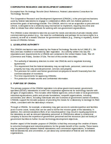 FREE 9+ Research and Development Agreement Templates in PDF | MS Word