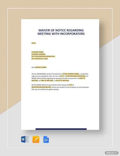 19+ Meeting Notice Templates - PDF, Google Docs, MS Word, Apple Pages