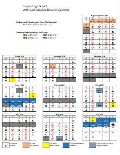 10+ Schedule Rotation Templates in PDF | DOC