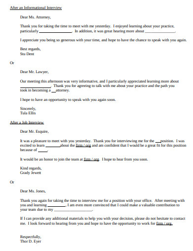 10 Short Thank You Email After Interview Templates In PDF DOC