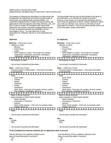 FREE 10+ Research Data Collection Form Templates in MS Word | PDF