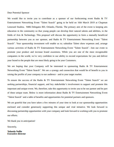 14+ Partnership Proposal Letter Templates in PDF | DOC | Pages