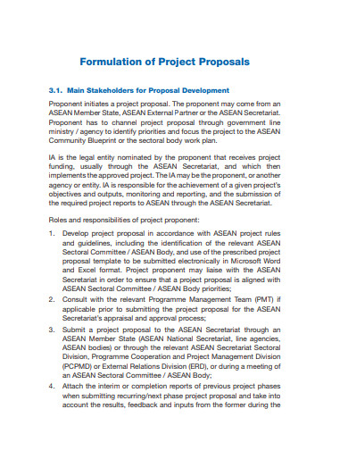 11+ Project Partnership Proposal Templates in PDF | Doc