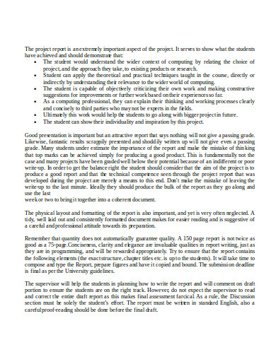 FREE 10 Research Project Report Templates In PDF Ms Word