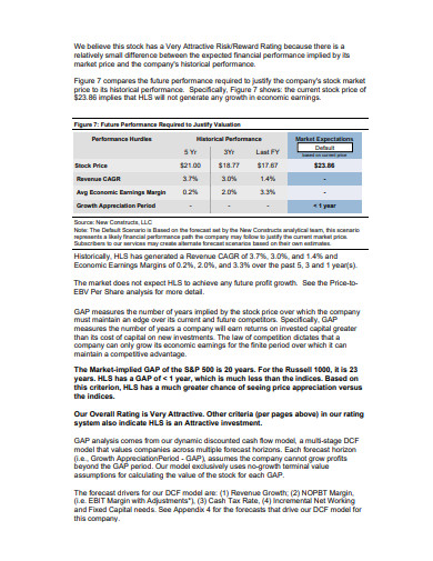 FREE 8 Stock Research Report Templates In PDF MS Word XLS