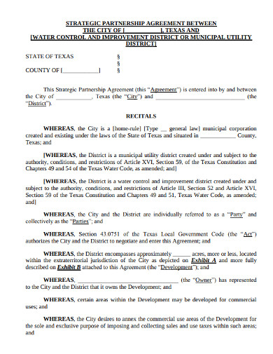 5+ Exclusive Partnership Agreement Templates in PDF