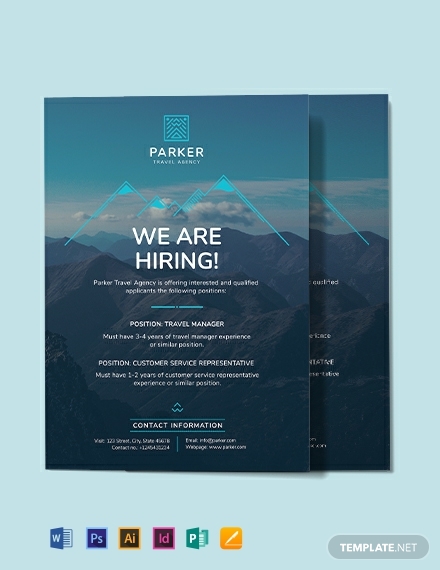 13+ Job Vacancy Announcement Templates in AI | Indesign | Word | Pages ...