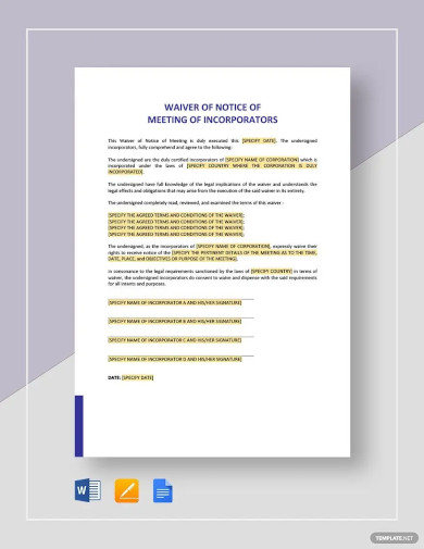 19+ Meeting Notice Templates - PDF, Google Docs, MS Word, Apple Pages