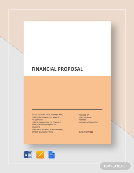 9 Financial Proposal Templates In Google Docs Word Pages PDF 
