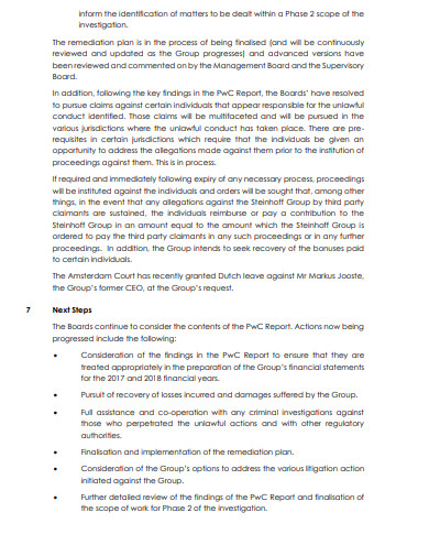 6+ Audit Remediation Plan Templates in PDF