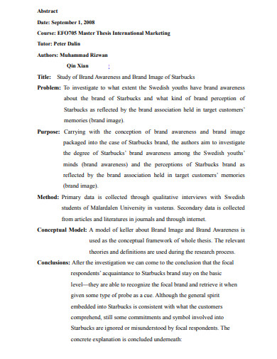 8+ Brand Awareness Survey Templates in PDF