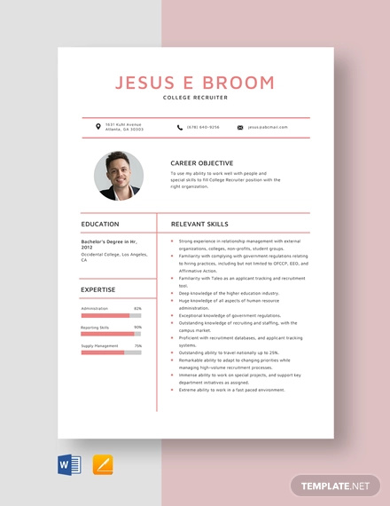 15+ College Resume Templates - PDF, DOC