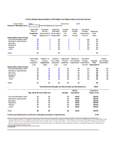 10+ Depreciation Calculator Templates in EXCEL