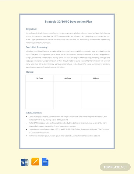 17+ Strategy Templates Microsoft Word Free Download
