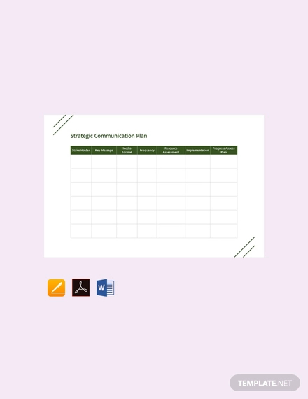 37+ Strategic Plan Templates - PDF, Docs