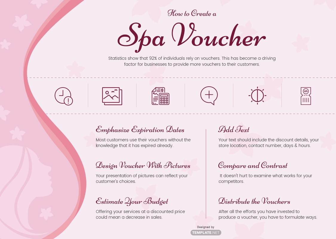 Printable Spa Day Voucher Template Printable Templates