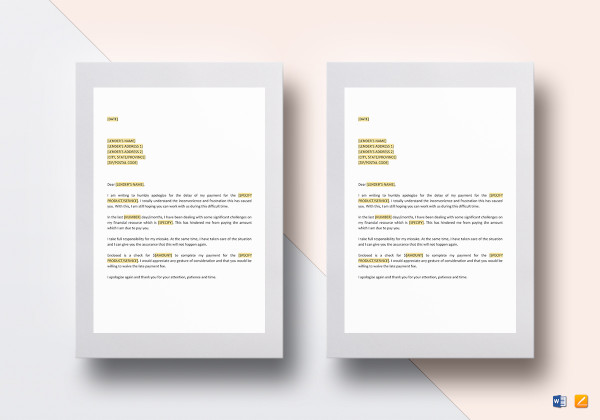 Payment Letter Template- 38+ Free PDF Documents Download