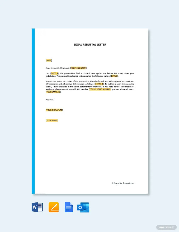 17+ Legal Letter Templates - PDF, DOC