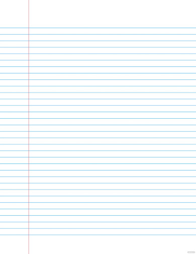 Printable Notebook Paper - 28+ PDF Documents Download