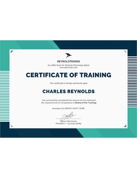 63+ Certificate in MS Word Templates, Examples & Format, Word