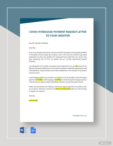 10+ Payment Request Letter Templates - PDF