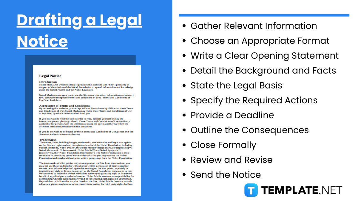 Free 15+ Legal Notice Templates in MS Word | Pages | Google Docs | PDF