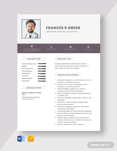 12+ Nursing Curriculum Vitae Templates - Free Word, PDF Format Download