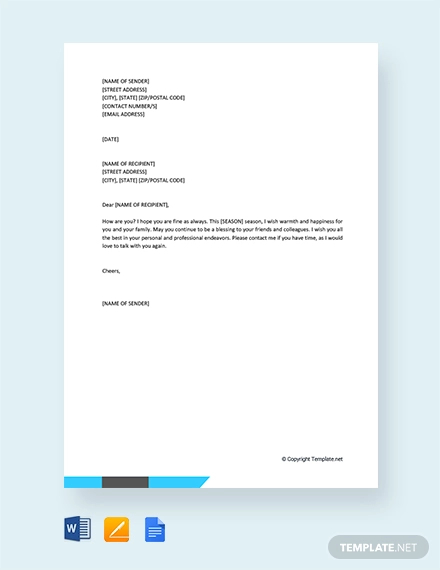 36+ Sample Letter Templates in MS Word | Apple Pages | Google Docs