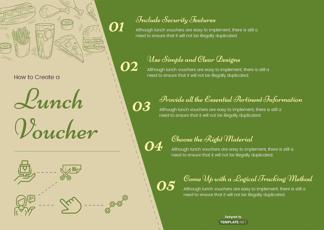  Lunch Voucher Template Free Download Template Template