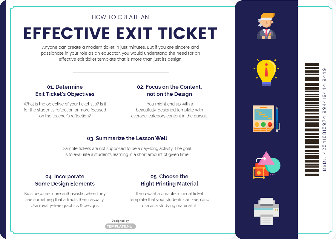 FREE Exit Ticket Templates Examples Edit Online Download 
