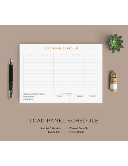 19+ Panel Schedule Templates - DOC, PDF