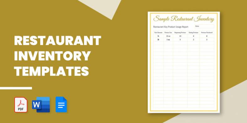 16+ Retail Inventory Templates – Free Sample, Example, Format Download