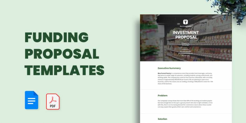 Cost Proposal Template - 15+ Free Word, Excel, Pdf Format Download