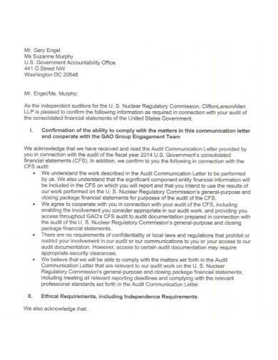 15 Audit Confirmation Letter Templates In DOC PDF