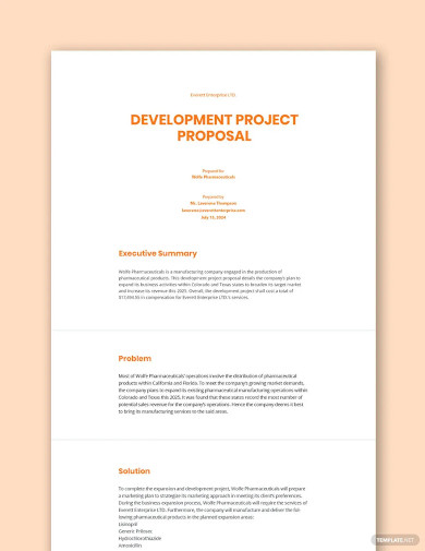 Free 67+ Project Proposal in PDF, Docs