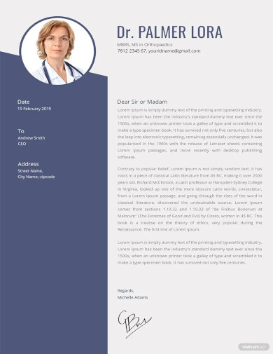 Doctor Curriculum Vitae Template - 17+ Word, PDF Document Downloads