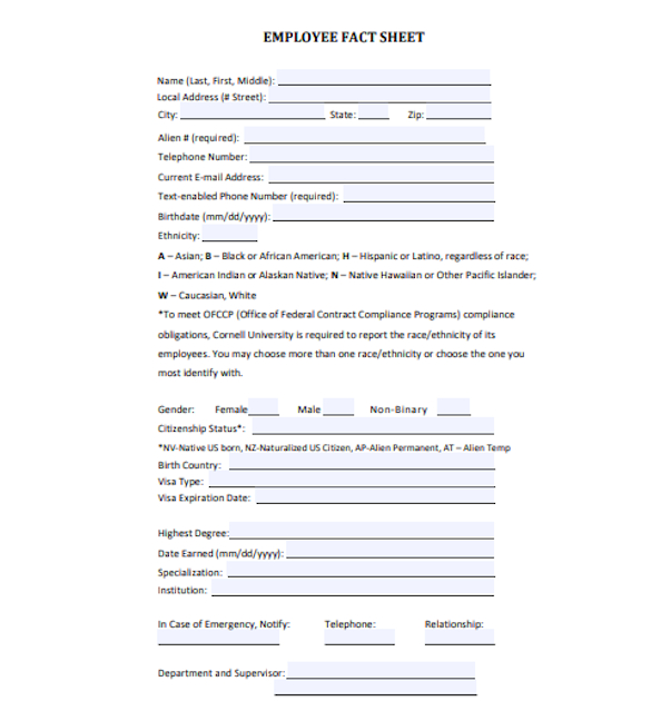 35+ Fact Sheet Templates - PDF, DOC, Apple Pages, Google Docs