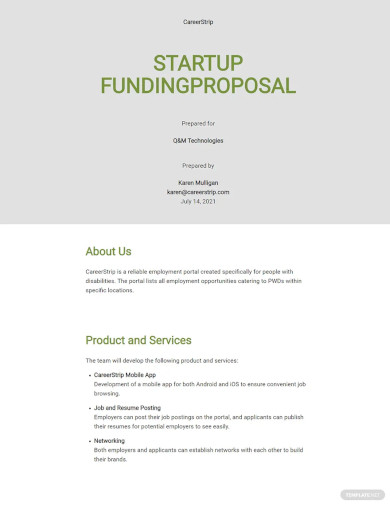 23+ Funding Proposal Templates - DOC, PDF, Excel, Apple Pages, Google Docs