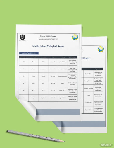 Excel Roster Template - 11+ Excel Documents Download