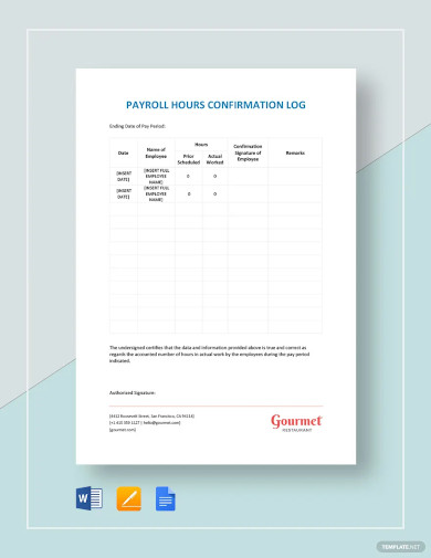 44+ Payroll Templates - PDF, Word, Excel