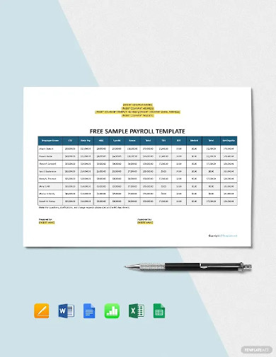 44+ Payroll Templates - PDF, Word, Excel