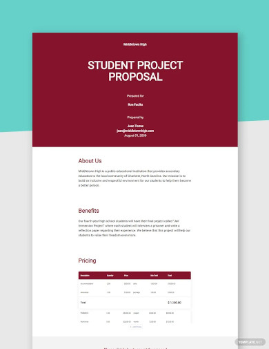 Free 67+ Project Proposal in PDF, Docs