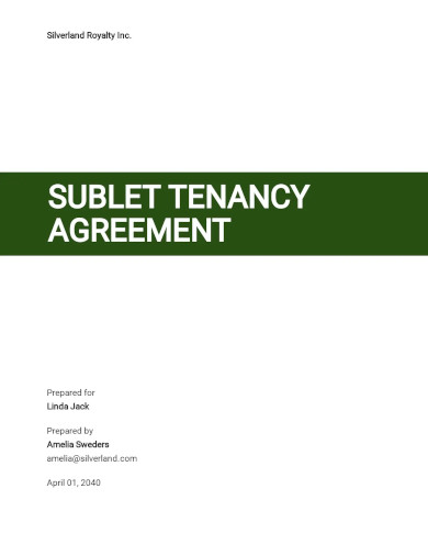 Free 28+ Simple Tenancy Agreement Templates - PDF