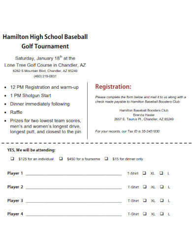 17+ Golf Scorecard Templates - PDF, Word, Excel