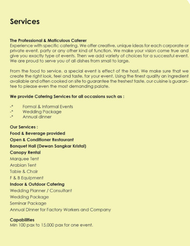 13+ Company Description Examples - PDF