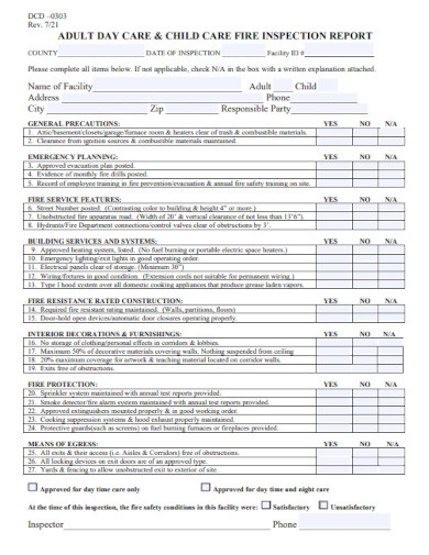 23+ Sample Inspection Report Templates- Docs, Word, Pages