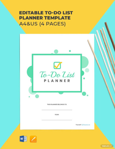 To Do List Template - 38+ Free Word, Excel, PDF Format Download